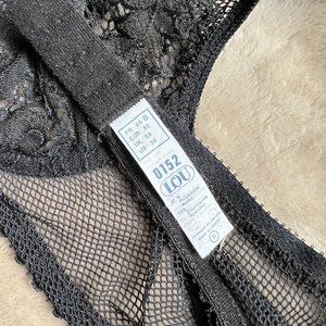 Lou | Intimates & Sleepwear | Vintage Lou Bra From Paris France Lace ...
